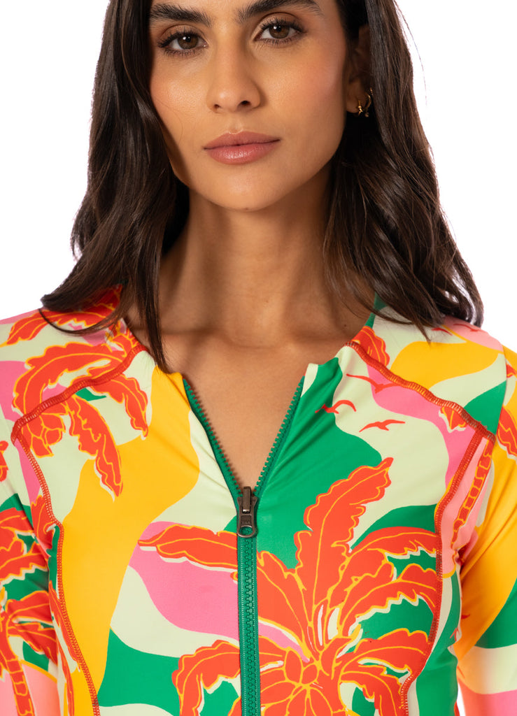 Maaji Tropical Breeze Triton B Cheeky Cut Surf One Piece – Maaji Colombia