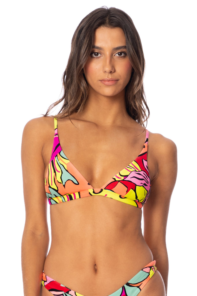 Maaji Rainforest Ivy Fixed Triangle Bikini Top – Maaji Colombia